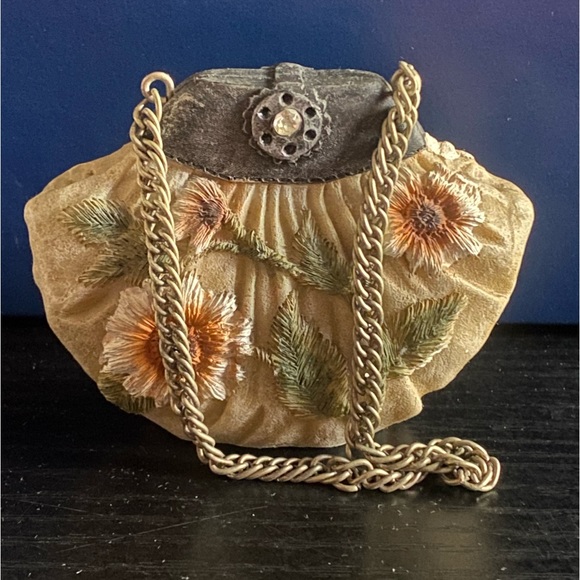 Bags | Collectible Victorian Purse Miniature Figurine | Poshmark